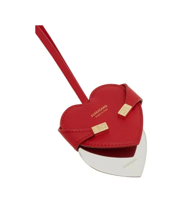 FERRAGAMO Hug Heart Mirror Charm