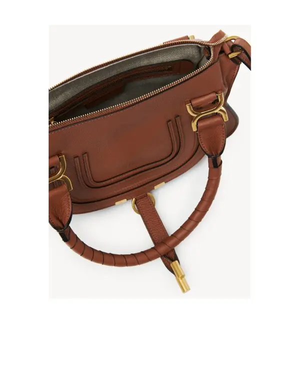 Chloé Marcie Small Tote Bag - Brown
