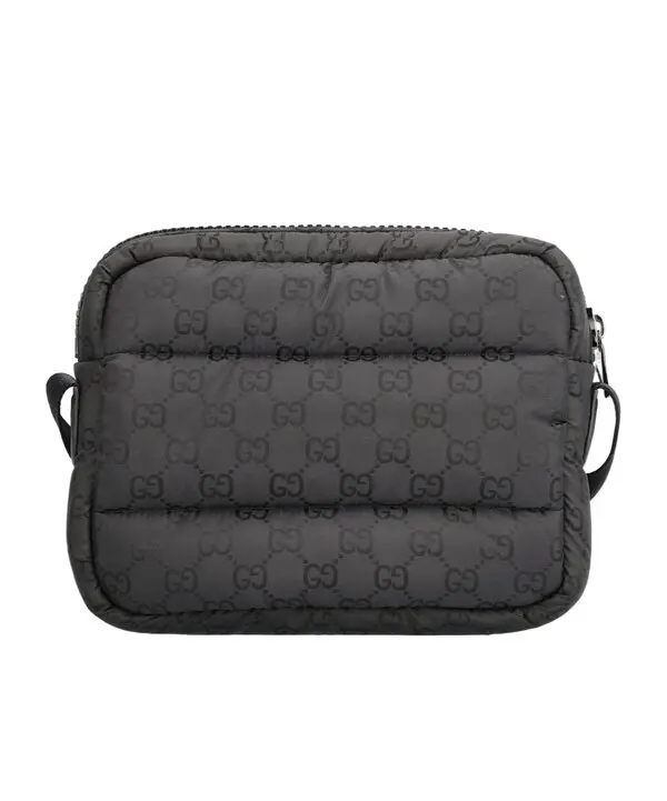Gucci Gg Monogram Padded Messenger Bag