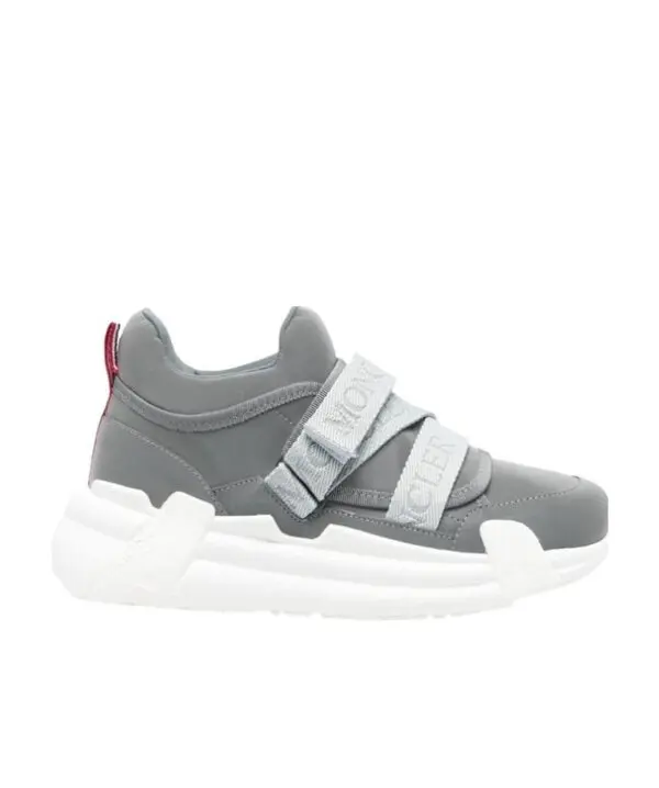 Moncler Down Compressor Low-top Sneakers - Silver