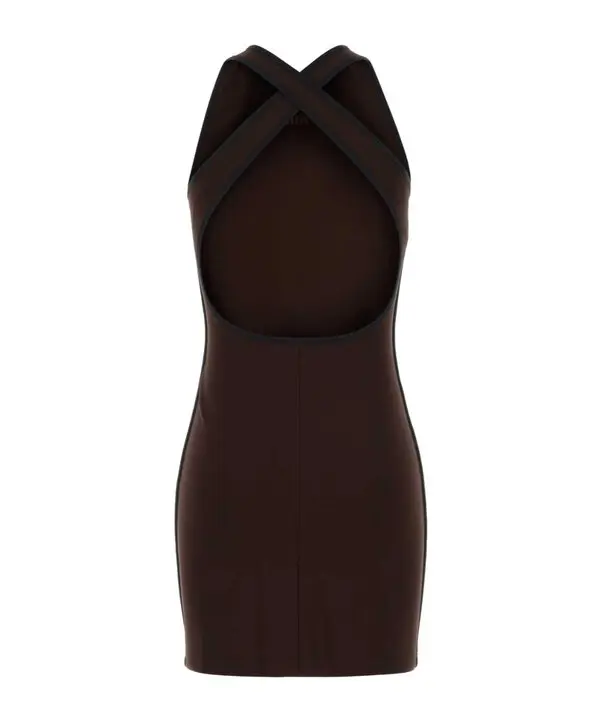 Miu Miu Sleeveless Logo Dress