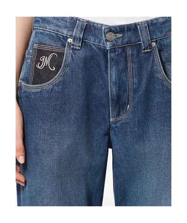 Isabel Marant Étoile Jeyda Straight Leg Jeans - Blue