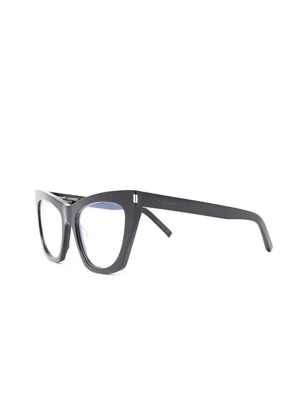 Saint Laurent Kate Cat-eye Glasses - Black