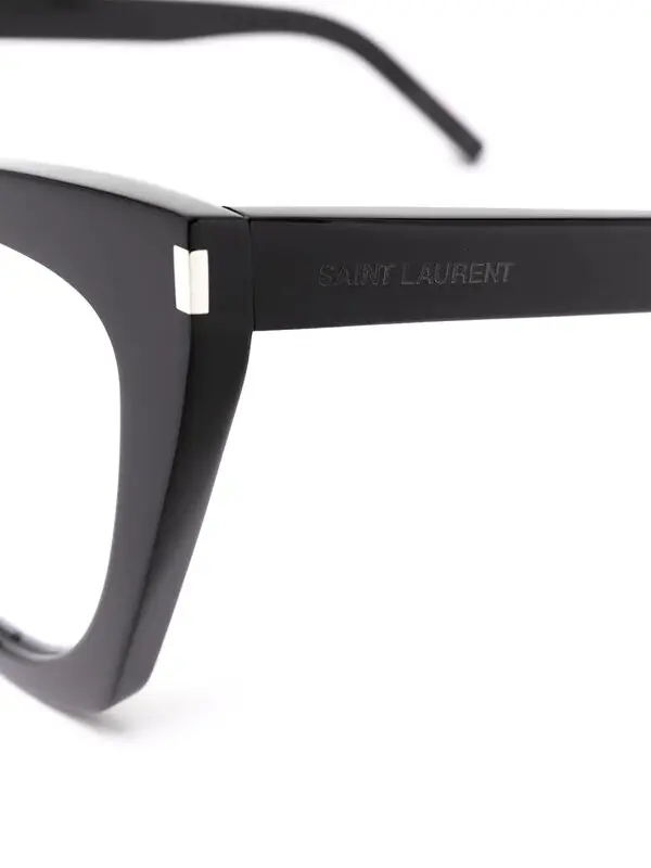 Saint Laurent Kate Cat-eye Glasses - Black