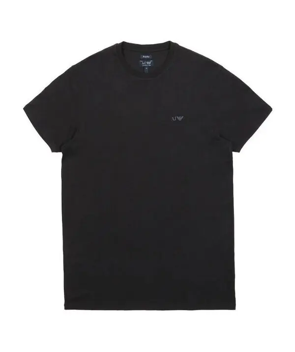 Emporio Armani Round Collar Logo T-shirt
