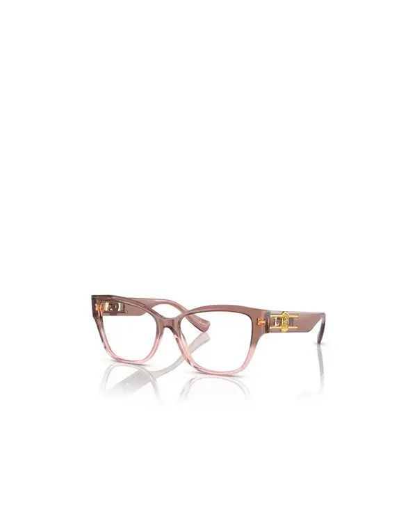 Versace Cat Eye Eyeglasses - Brown