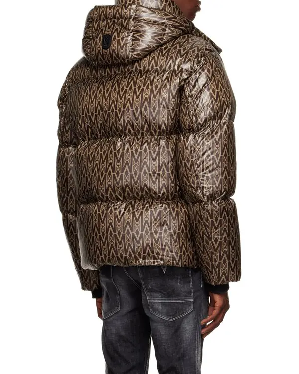 Mackage Kent Down Jacket With Monogram Print - Multicolor