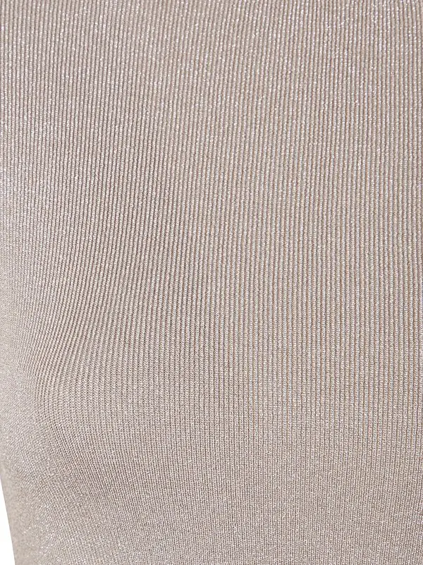 Max Mara Bracco Knitted Dress - Beige