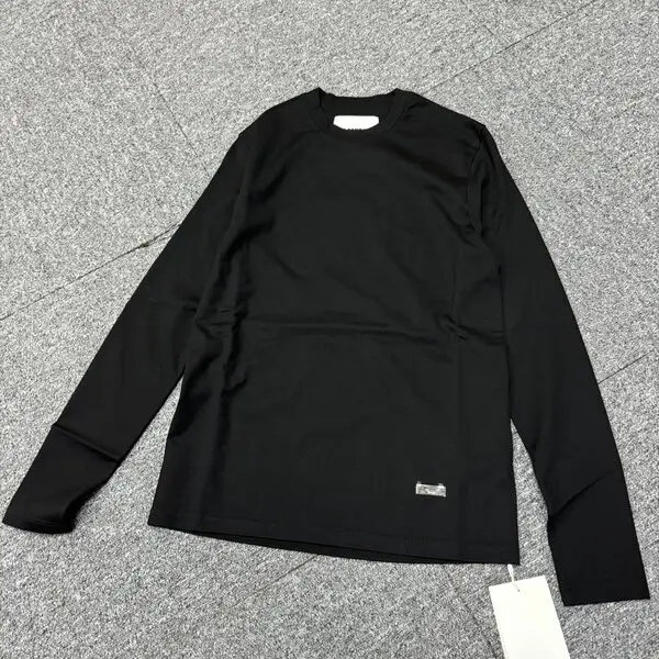 JIL SANDER Logo Plaque Long-sleeved T-shirt