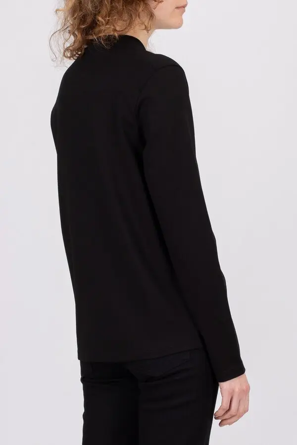 JIL SANDER Logo Plaque Long-sleeved T-shirt