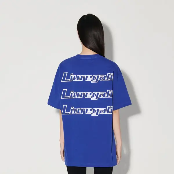LIUREGALI Logo Detail Short-sleeve T-shirt