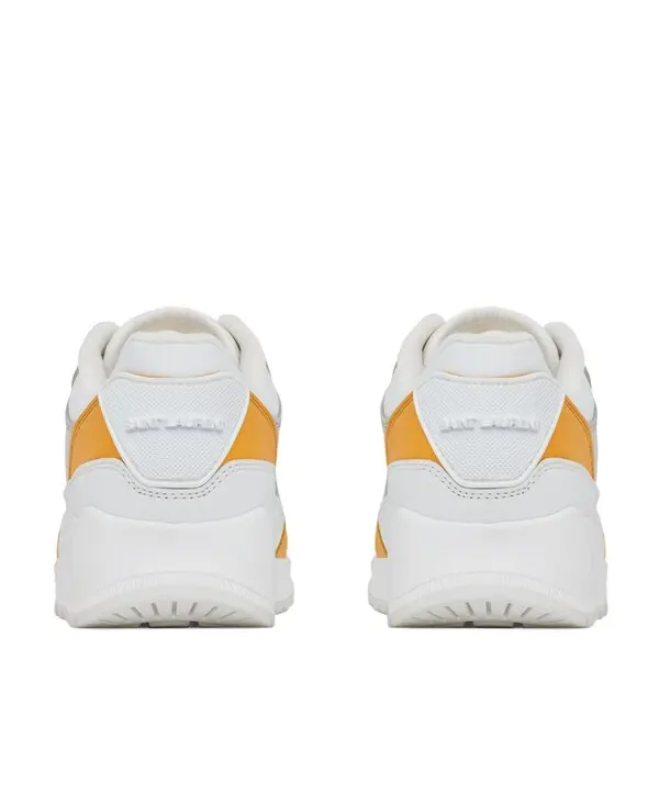 Saint Laurent Bump" Sneakers In Smooth Leather - White