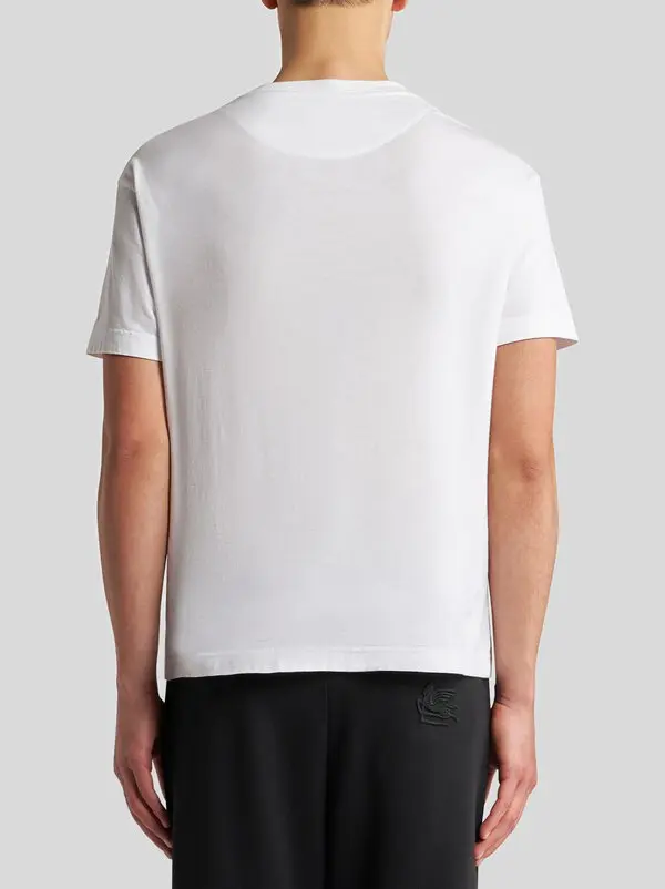 Etro Pegaso Embroidered T-shirt - White
