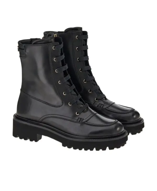 FERRAGAMO Lace-up Ankle Boots