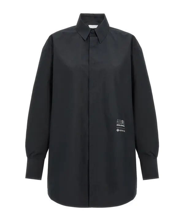 MM6 MAISON MARGIELA X SALOMON Numeric Print Long Sleeve Shirt