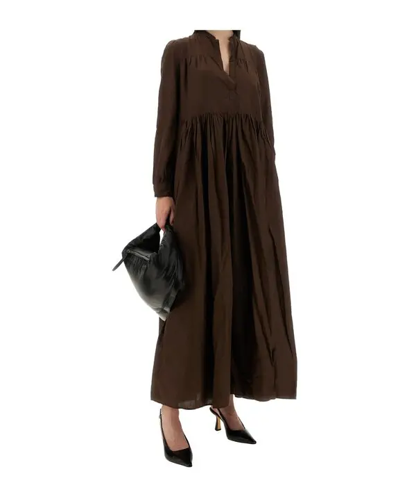 Aspesi Gathered Midi Dress