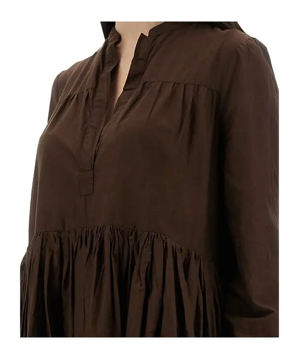 Aspesi Gathered Midi Dress