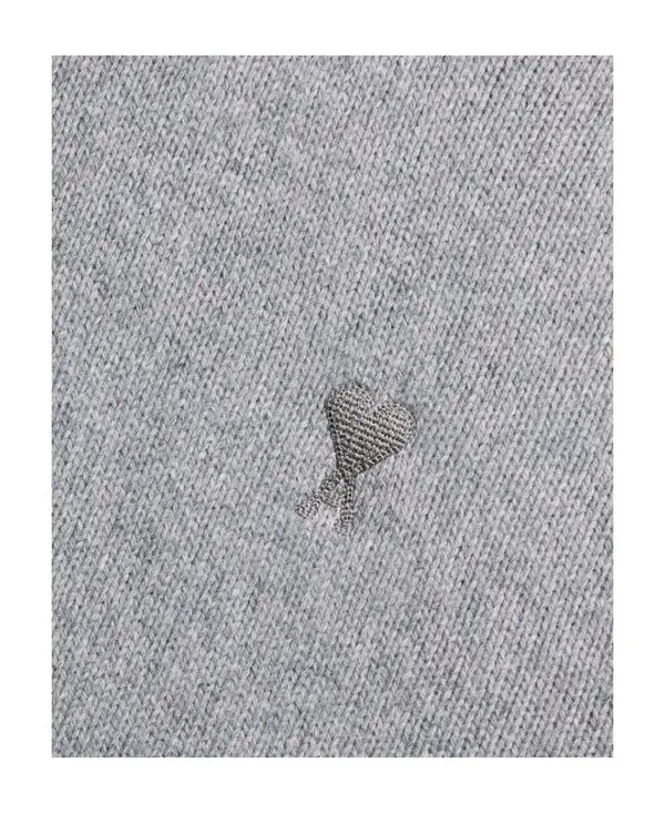 AMI Paris De Coeur Cashmere Turtleneck Sweater