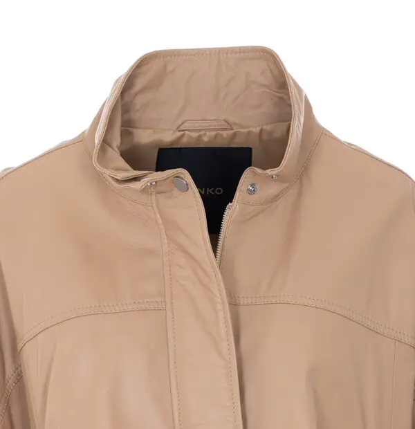 Pinko Bailee Leather Blouson
