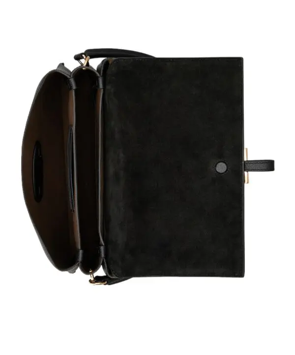 TOD'S Timeless Flap Shoulder Bag - Black