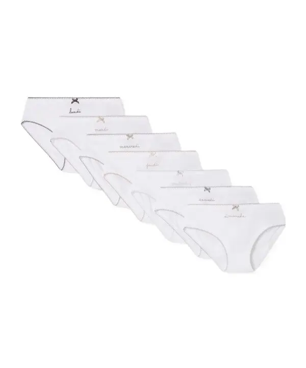 Bonpoint Embroidered Briefs - White