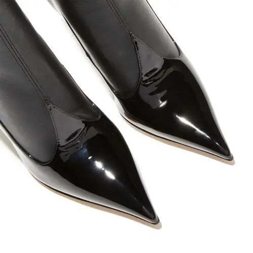 Casadei Superblade Pointed Toe High Heel Boots