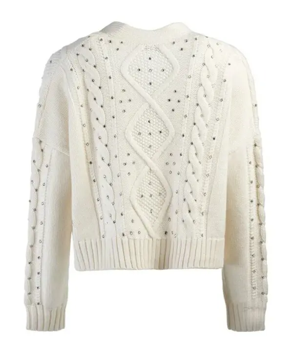 Max Mara V-neck Long-sleeved Sweater