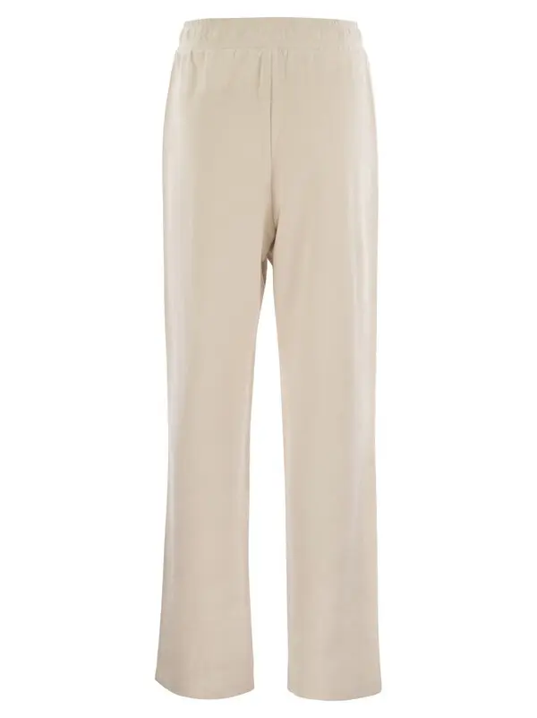 Max Mara Wide Leg Trousers With Drawstring Closure