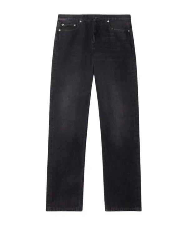 Off-White Logo Jeans - Black