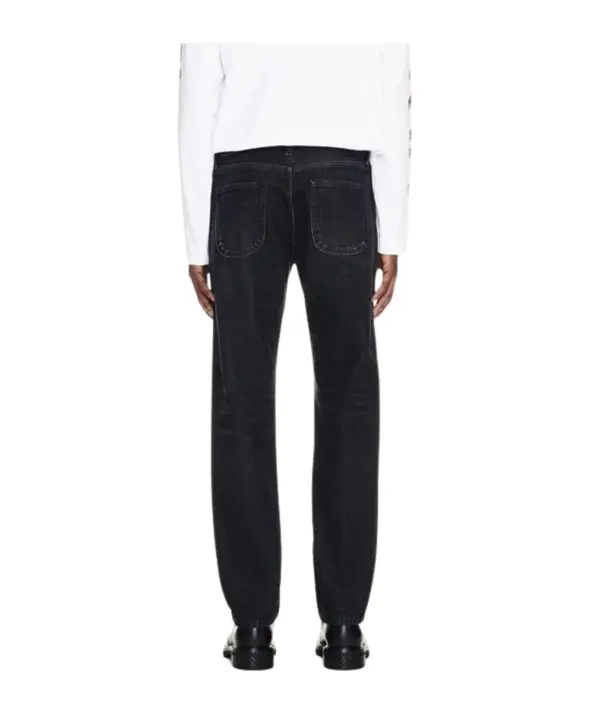 Off-White Logo Jeans - Black