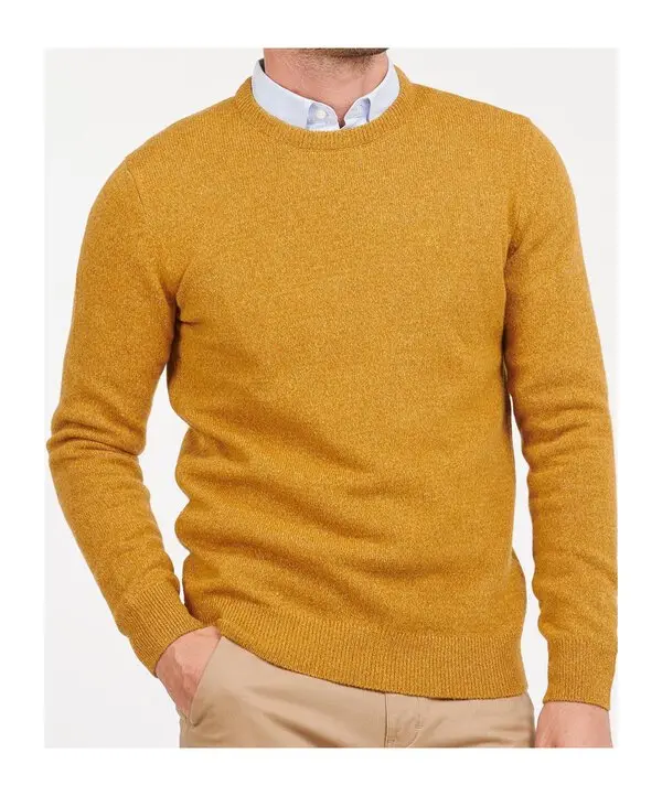 Barbour Tisbury Crewneck Knitted Jumper - Brown
