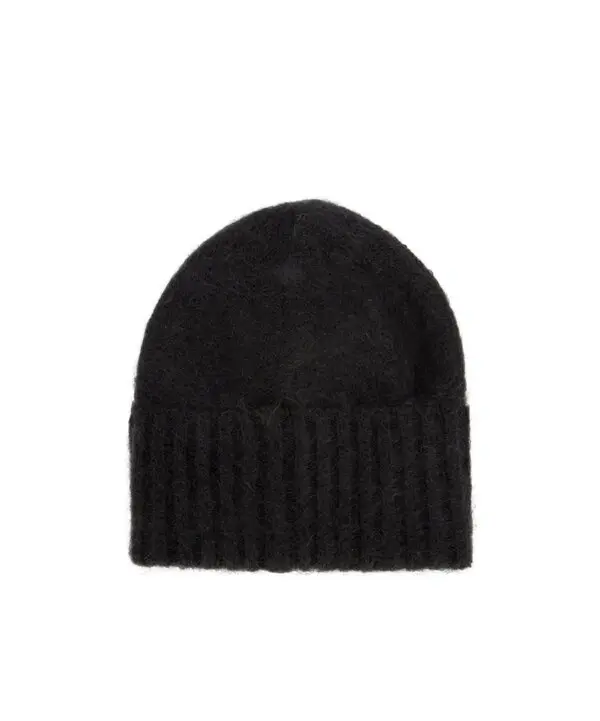Auralee Ribbed Mohair-blend Beanie - Black