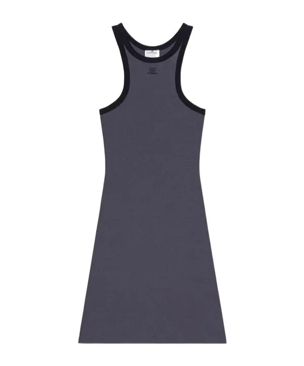 COURREGES Courrèges Racerback Sleeveless Mini Dress