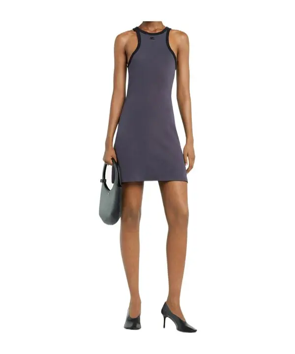 COURREGES Courrèges Racerback Sleeveless Mini Dress