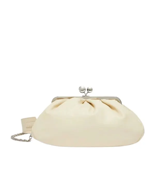 Max Mara Medium Pasticcino Chain-strap Clutch Bag - Nude
