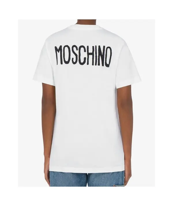 Moschino Slogan Print T-shirt