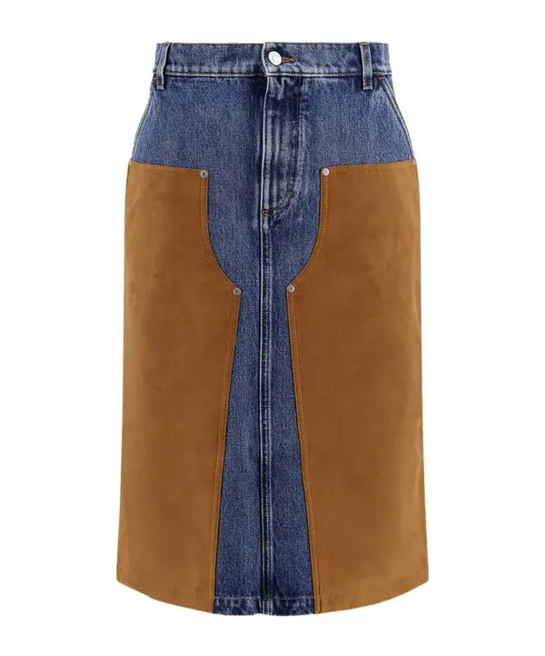 Stella McCartney Panelled Midi Skirt
