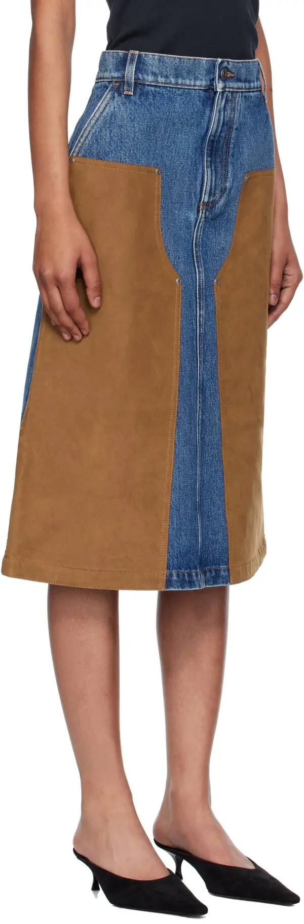 Stella McCartney Panelled Midi Skirt