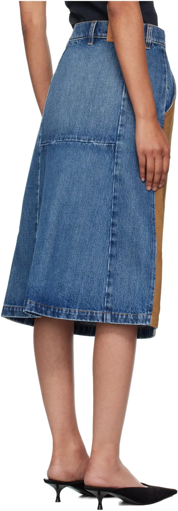 Stella McCartney Panelled Midi Skirt