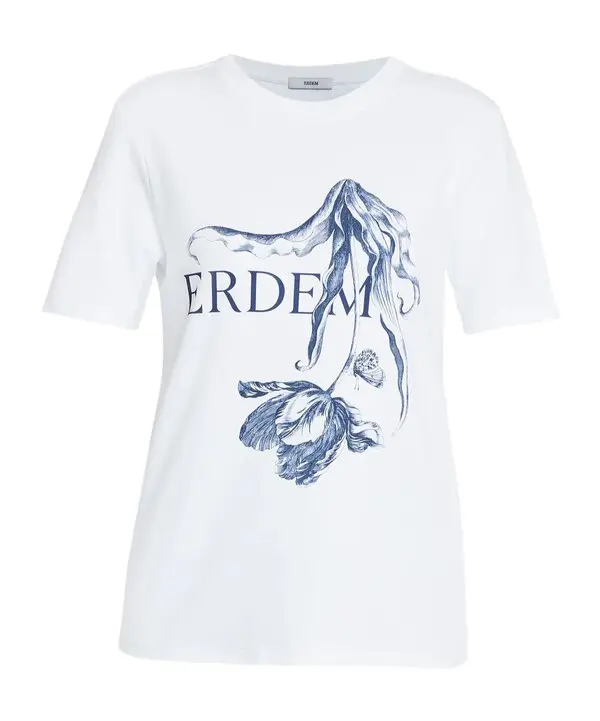 Erdem Printed T-shirt - White