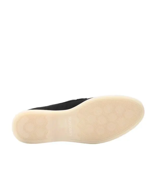 SCAROSSO Leandra Tassel Loafers - Black