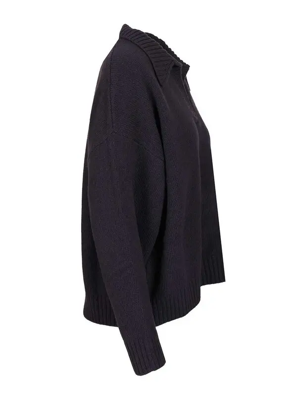 Max Mara V-neck Jumper With Polo Collar