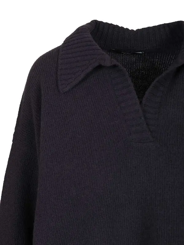 Max Mara V-neck Jumper With Polo Collar