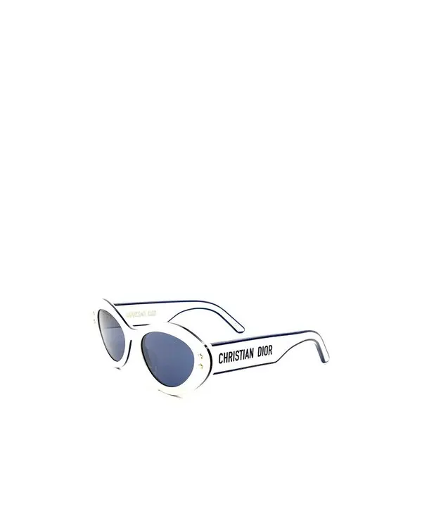 Dior Logo Embellished Cat Eye Sunglasses