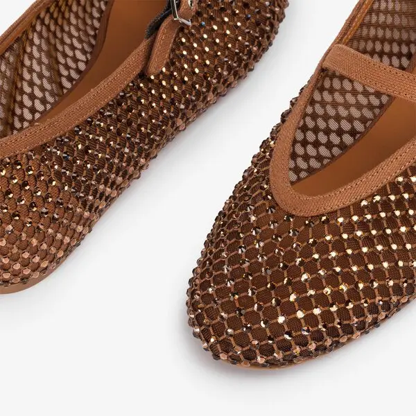 LE SILLA Gilda Ballerina Flats With Embellishments - Cuba