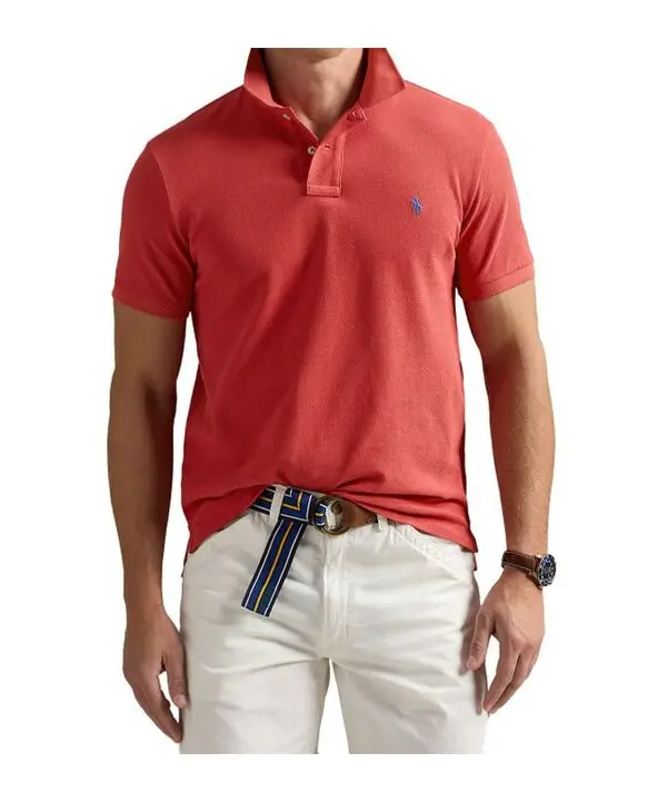 Polo Ralph Lauren Logo Embroidered Short-sleeved Polo Shirt