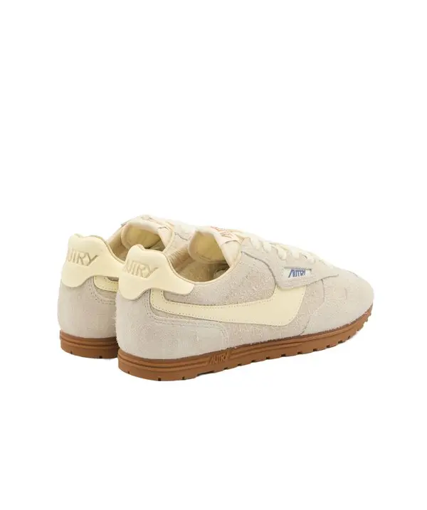 AUTRY Windspin Lace-up Sneakers - Nude