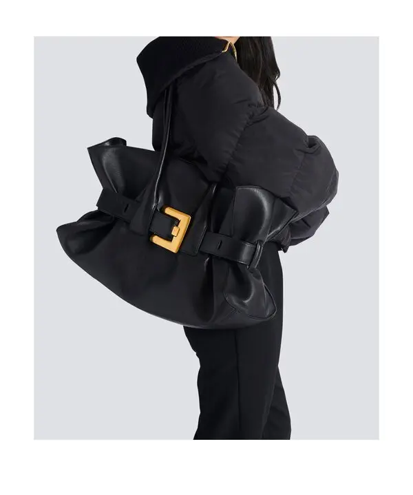 Balmain Large Calfskin Anthem Bag