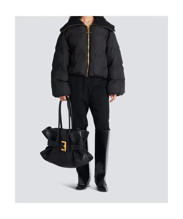 Balmain Large Calfskin Anthem Bag