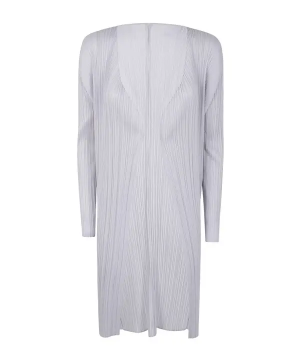 PLEATS PLEASE BY ISSEY MIYAKE Pleated Cardigan-coat
